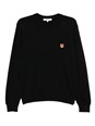 Maison kitsune' Fox head wool crewneck sweater available on Tessabit ...